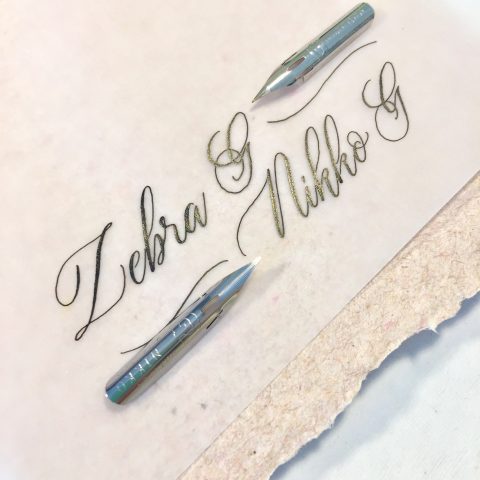 The Basics of Using a Dip Pen for Pointed Pen Calligraphy, Part 1 ...