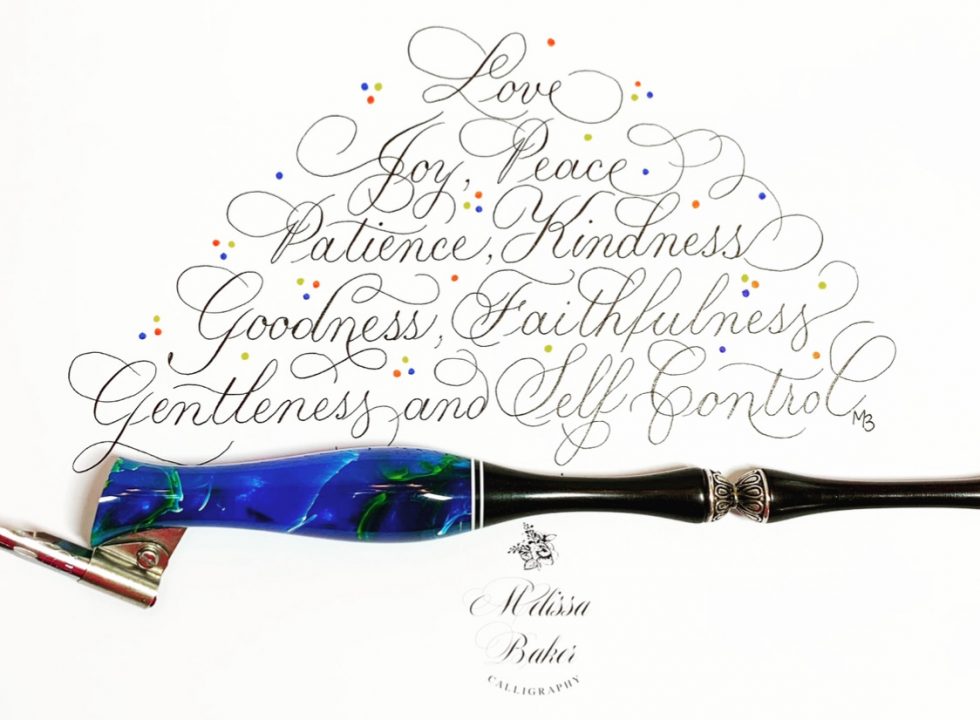 Meet the Calligrapher: Melissa Baker | Kallialitheia | Beginner ...