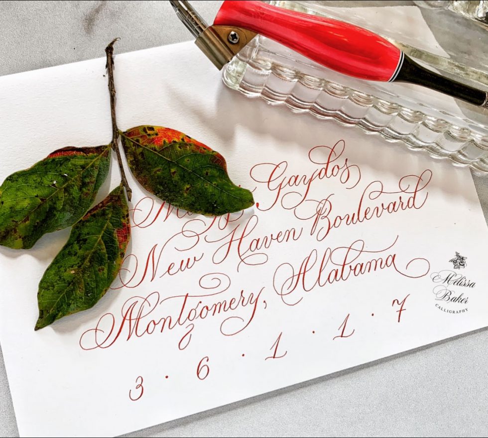 Meet the Calligrapher: Melissa Baker | Kallialitheia | Beginner ...
